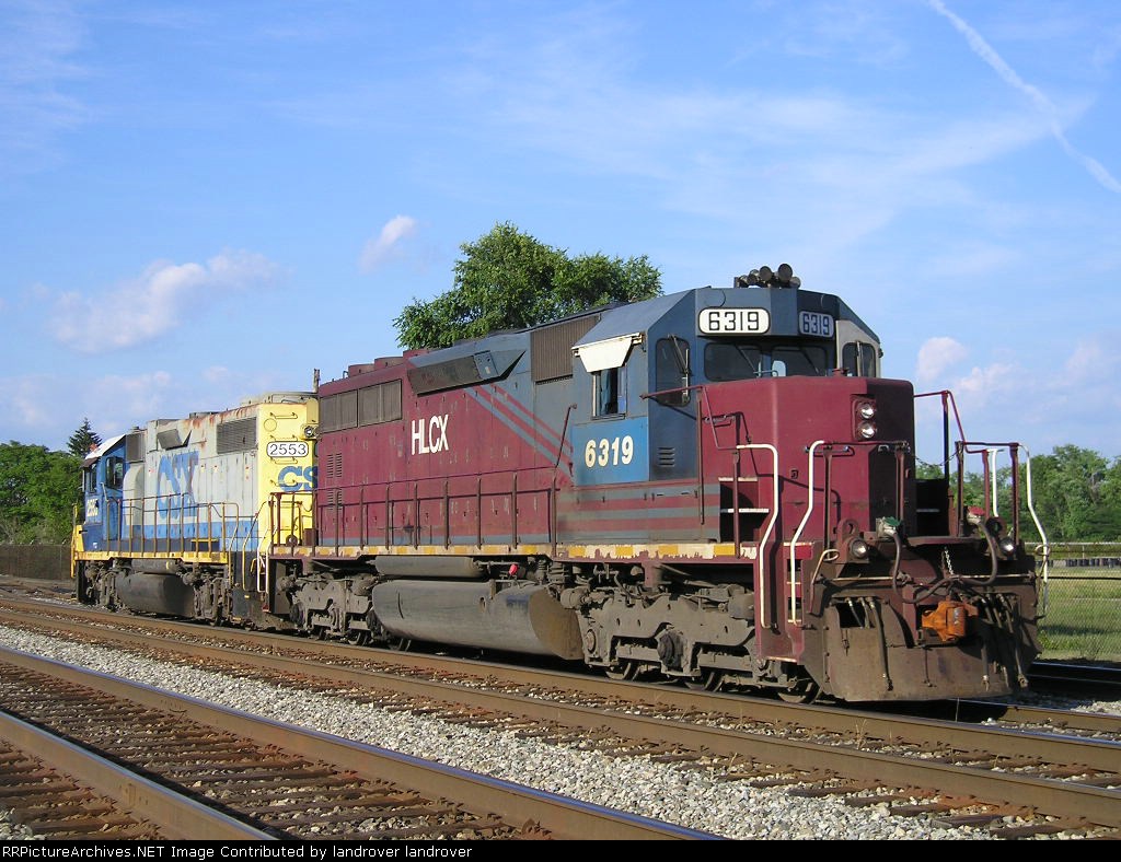 HLCX 6319 On CSX J 791 At New River Yard